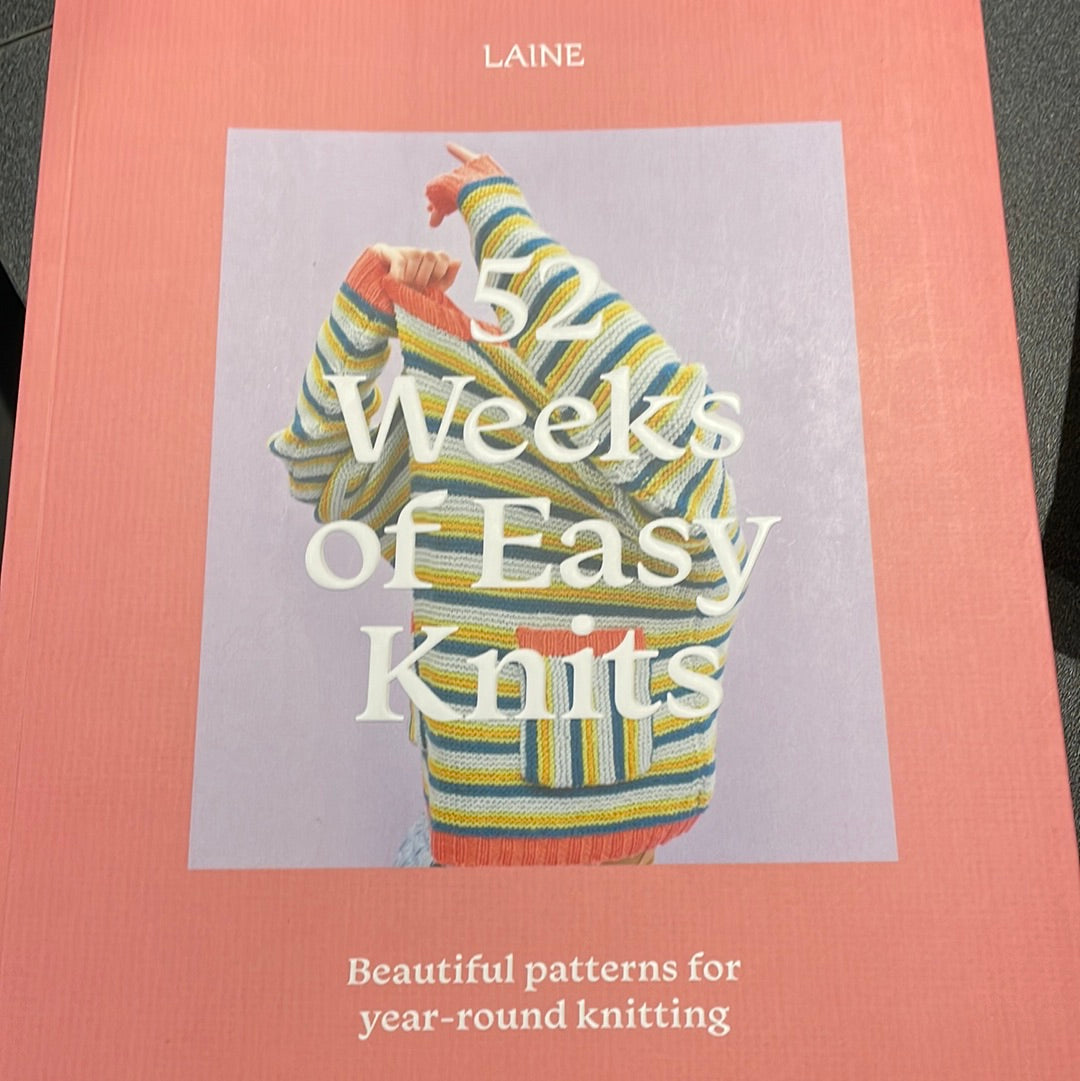 52 Weeks of Easy Knits Paperbook – Parker Avenue Knits